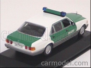 MINICHAMPS 039390 Scale 1/43 | MERCEDES BENZ 430 SEL 1991 POLIZEI ...