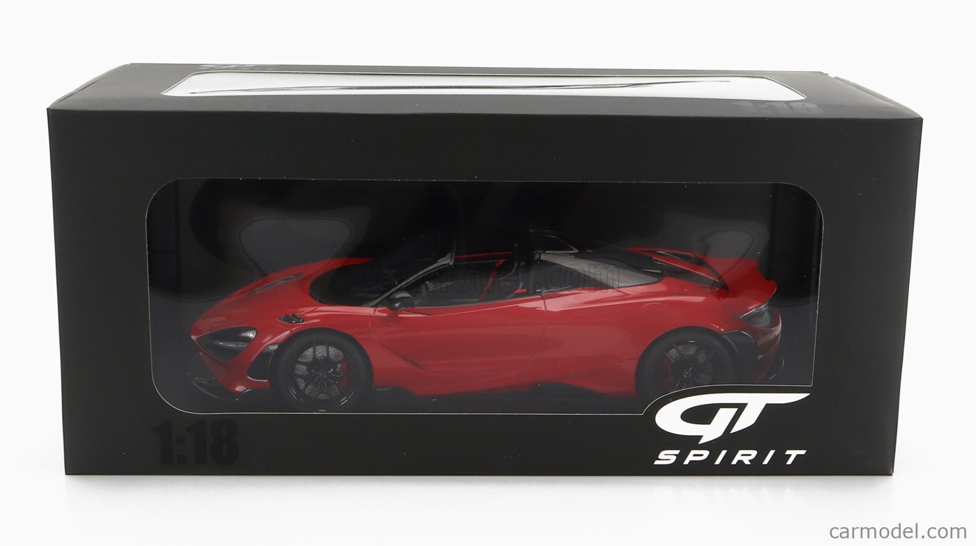 GT-SPIRIT GT420 Scale 1/18 | McLAREN 765LT SPIDER 2021 VERMILLON RED