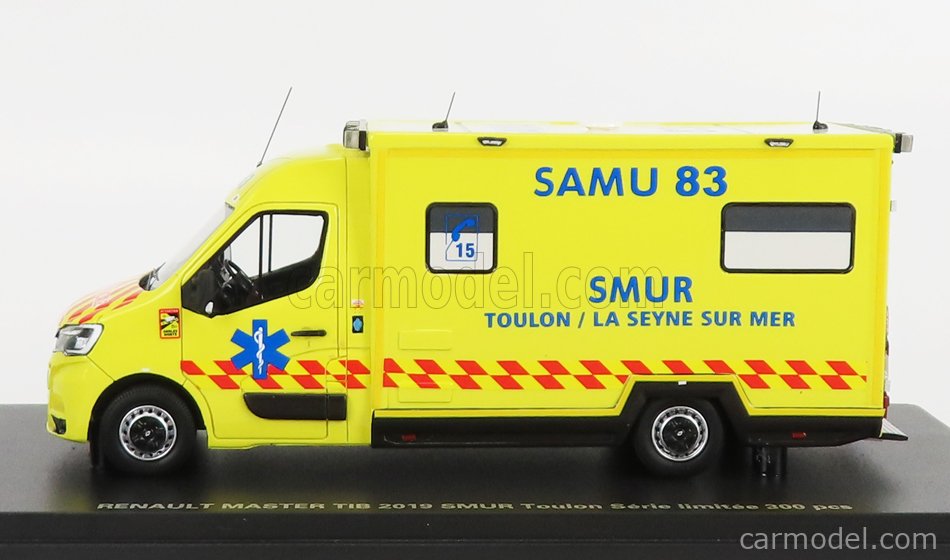 PERFEX PE405 Echelle 1/43 | RENAULT MASTER VAN SMUR SAMU 83 TOULON ...