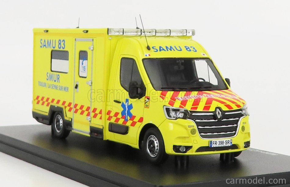 PERFEX PE405 Scale 1/43 | RENAULT MASTER VAN SMUR SAMU 83 TOULON ...