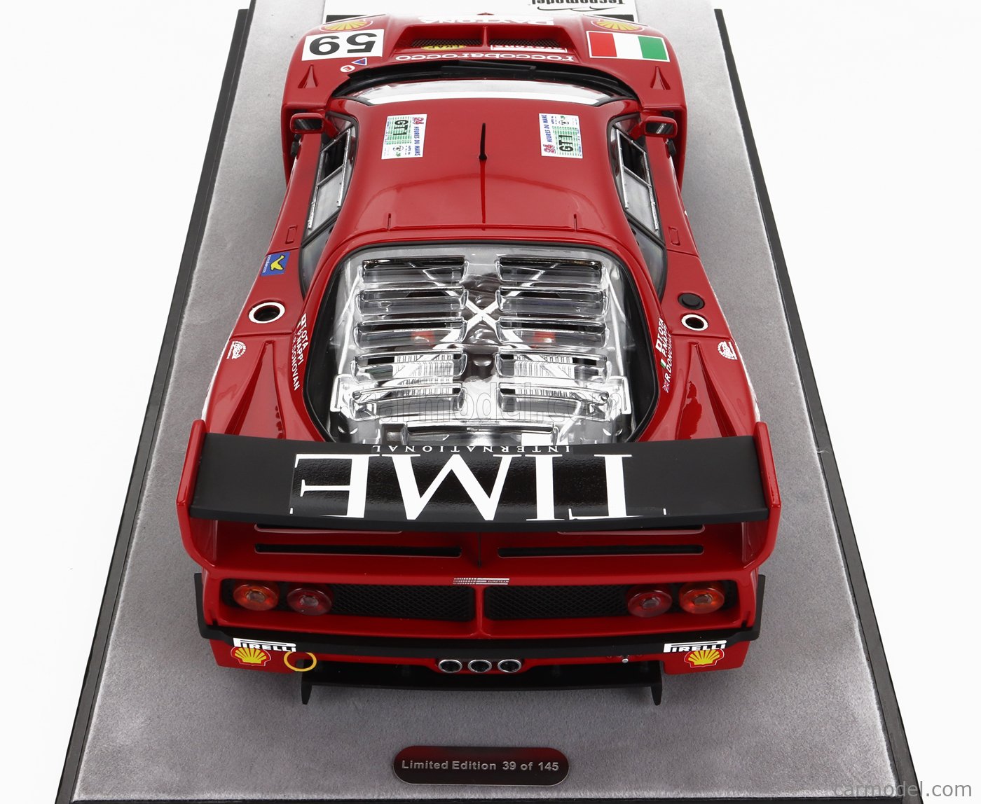 TECNOMODEL TM18-286A Escala 1/18 | FERRARI F40 LM 3.5L TURBO V8 TEAM ...
