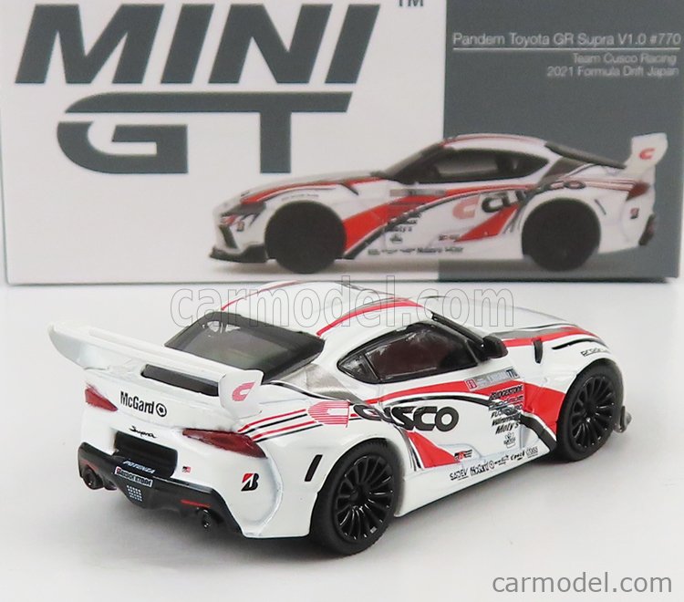MINI-GT MGT00364-R Scale 1/64 | TOYOTA GR SUPRA COUPE TEAM CUSCO RACING ...