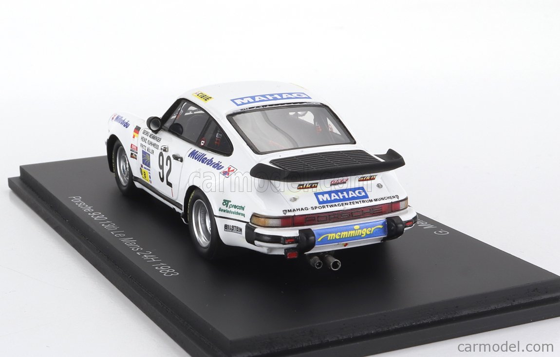 SPARK-MODEL S9853 Echelle 1/43 | PORSCHE 911 930 TURBO TEAM GEORG ...