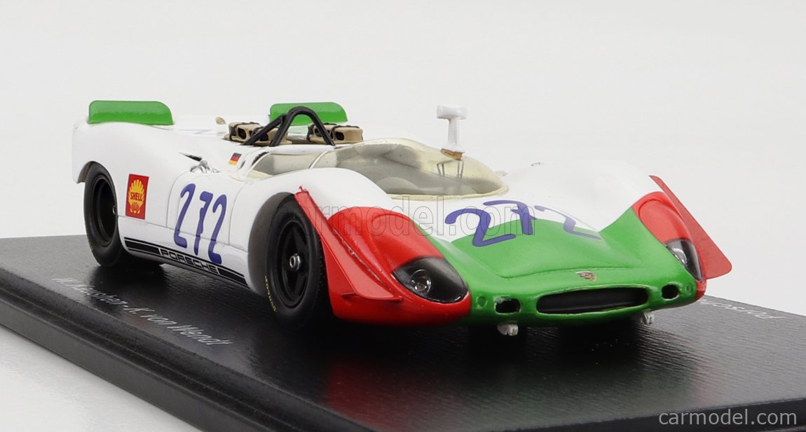 SPARK-MODEL S9247 Scale 1/43 | PORSCHE 908-2 SPIDER N 272 4th TARGA FLORIO 1969 W.KAUSHEN - K ...