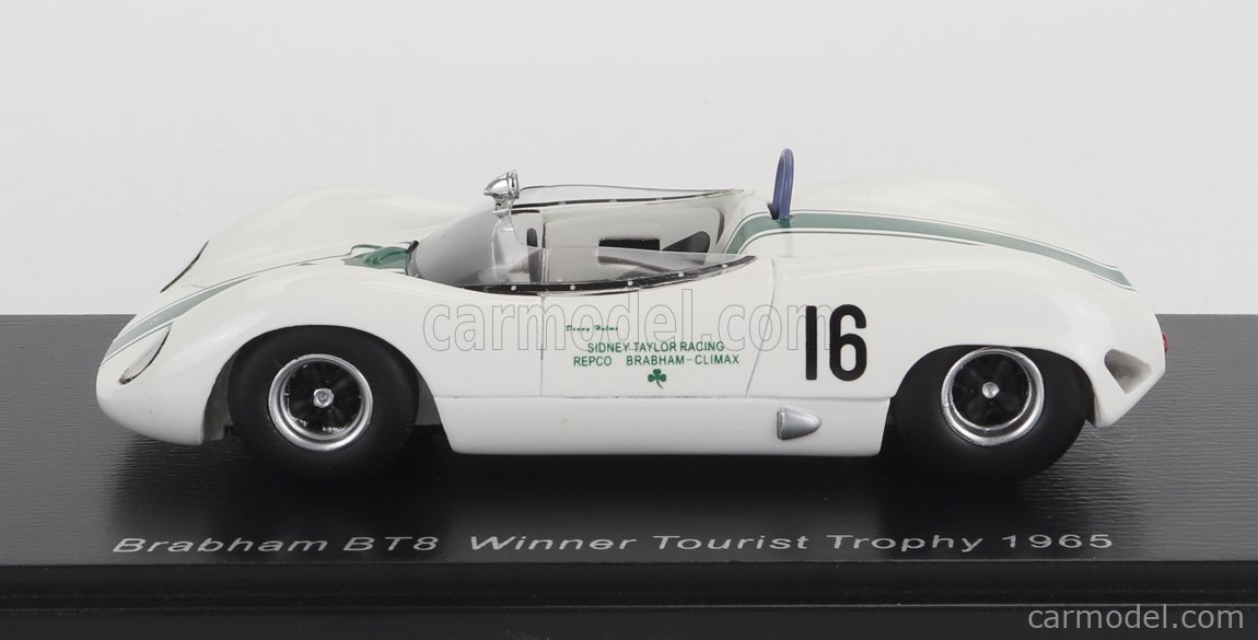 SPARK-MODEL S7085 Scale 1/43 | BRABHAM BT8 SPIDER N 16 WINNER TOURIST ...