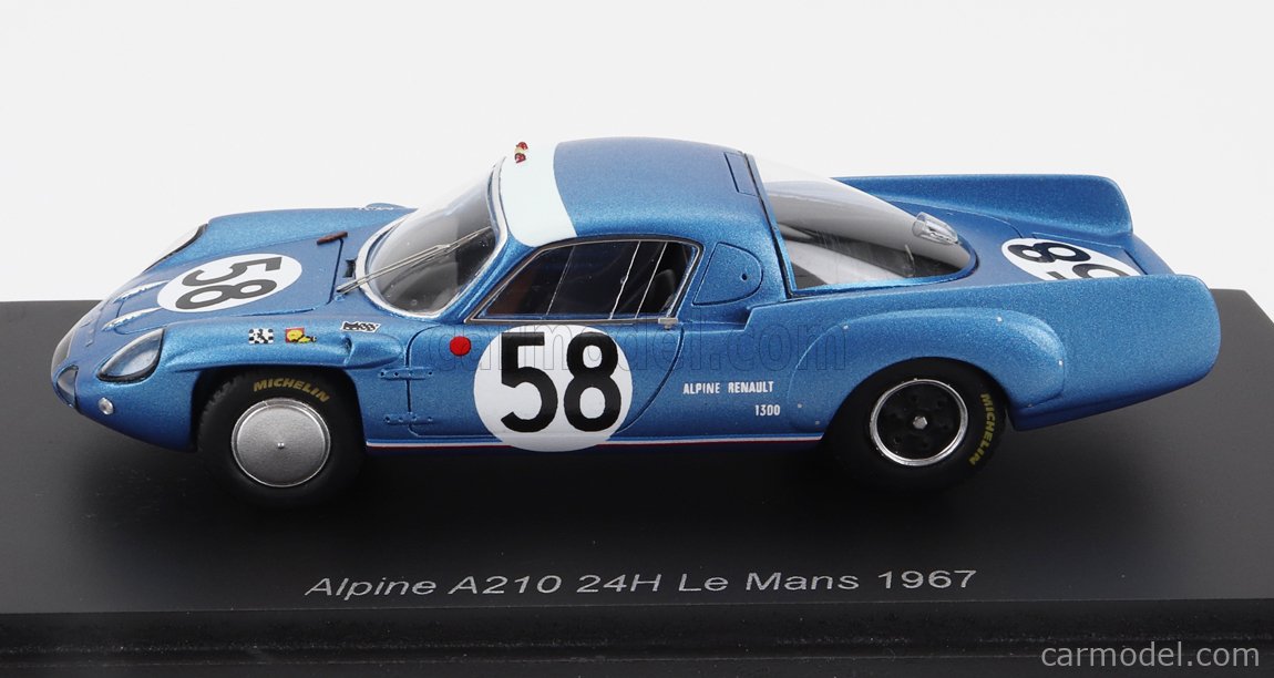 SPARK-MODEL S5692 Scale 1/43 | RENAULT ALPINE A210 1005cc S4 TEAM ...
