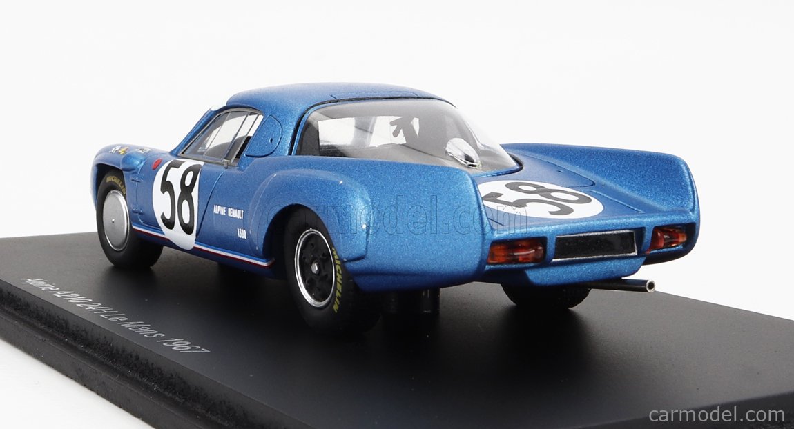 SPARK-MODEL S5692 Scale 1/43 | RENAULT ALPINE A210 1005cc S4 TEAM ...