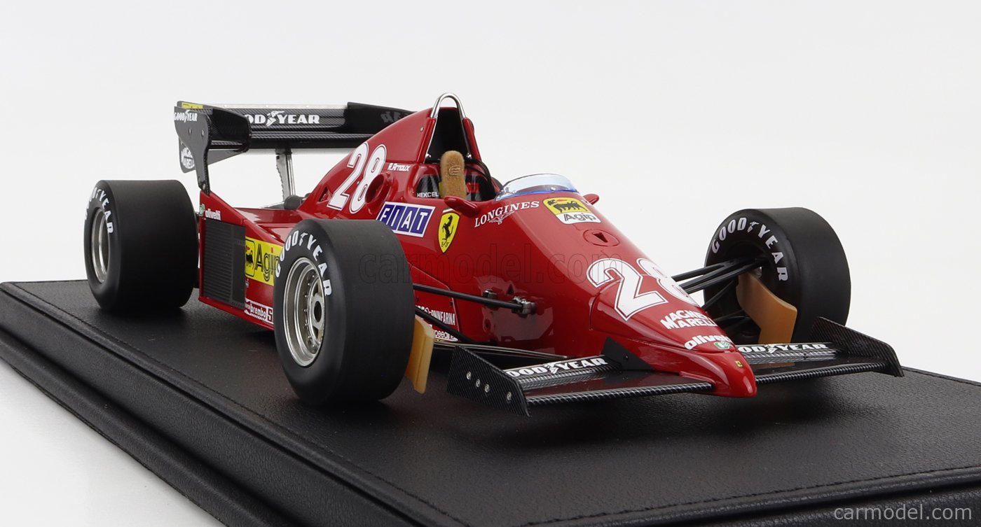 GP-REPLICAS GP096D Scale 1/18 | FERRARI F1 126C3 SCUDERIA FERRARI N 28 ...