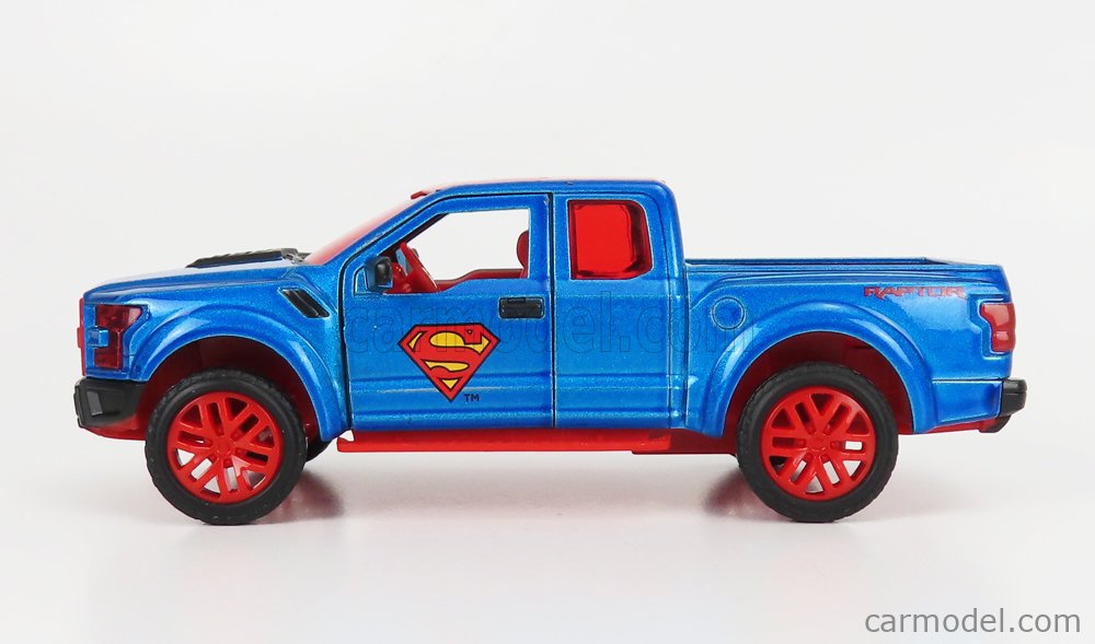 JADA 253253013 Scale 1/32 | FORD USA F-150 RAPTOR PICK-UP WITH SUPERMAN ...