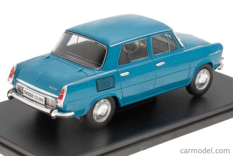 EDICOLA ABACR909 Echelle 1/24 | SKODA 1000MB 1969 BLUE