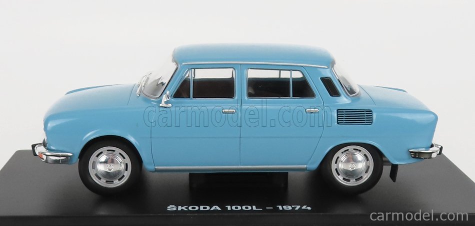 EDICOLA ABACR904 Masstab: 1/24 | SKODA 100L 1974 LIGHT BLUE
