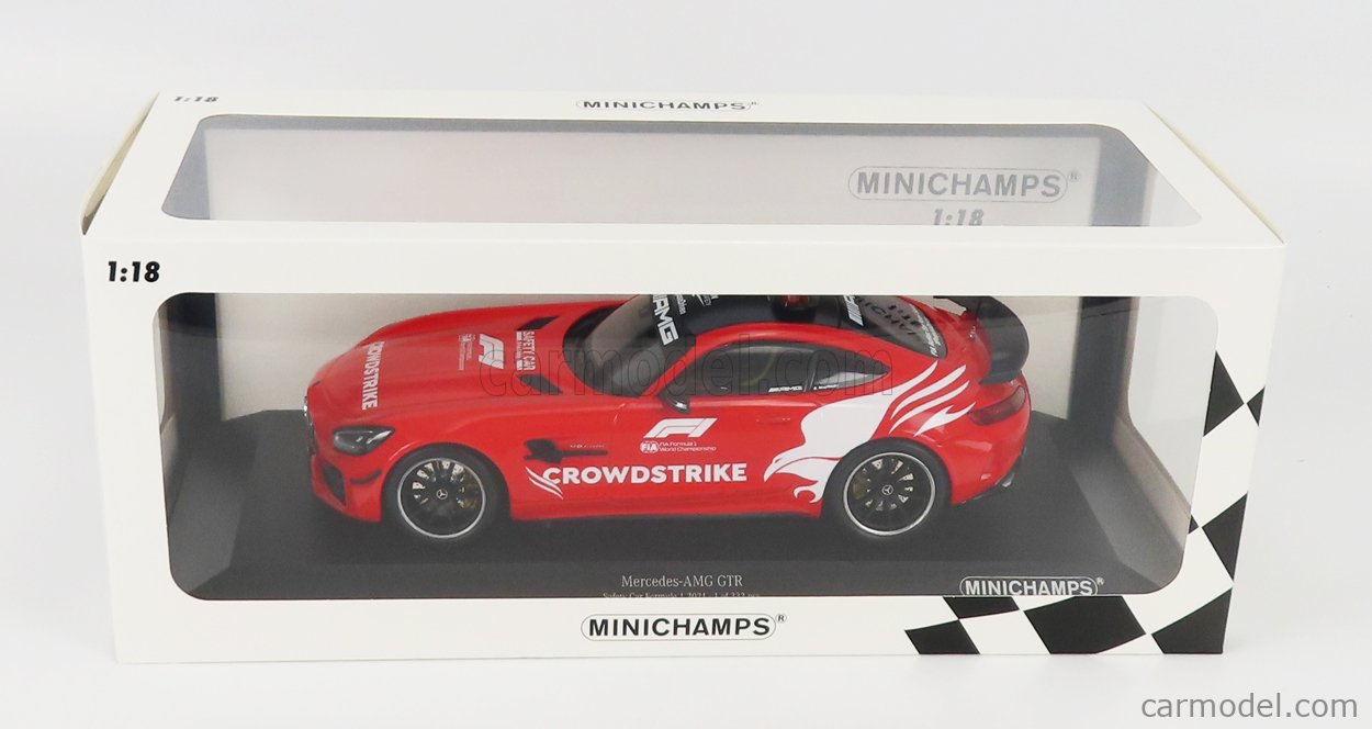 MINICHAMPS 153036097 Scale 1/18 | MERCEDES BENZ GT-R AMG V8 F1 SAFETY ...