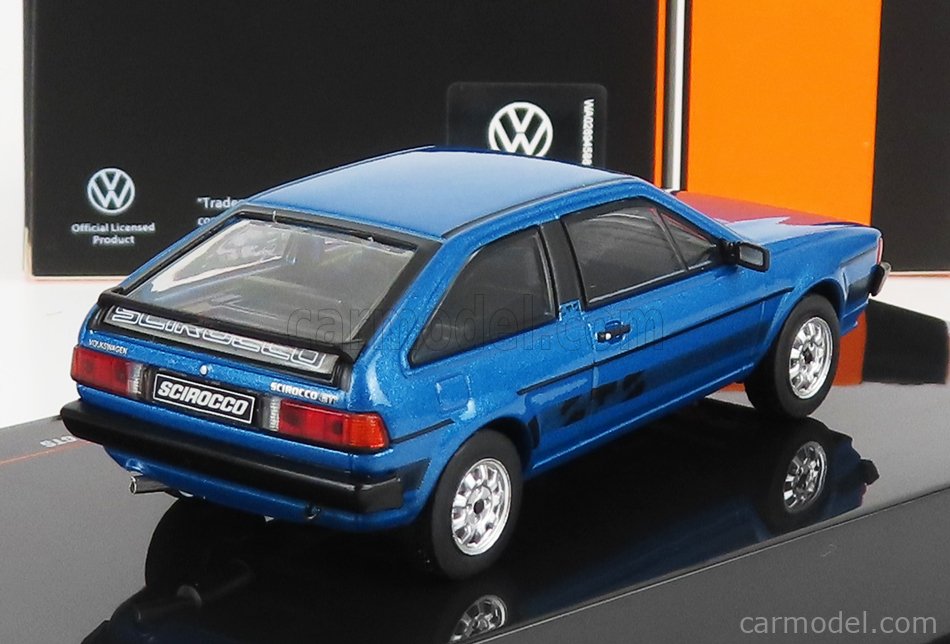 IXO-MODELS CLC441N.22 Scale 1/43 | VOLKSWAGEN SCIROCCO MKII GTS 1982 BLUE