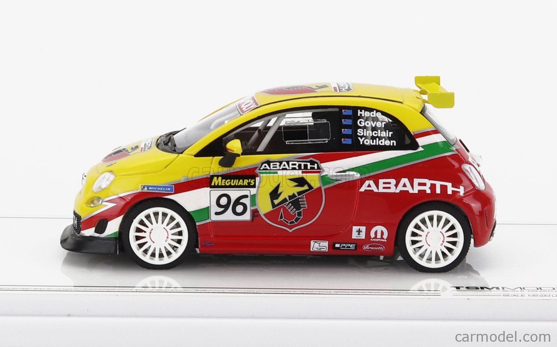 TRUESCALE TSM430695 Scale 1/43 | FIAT 500 ABARTH 595 TEAM ABARTH ...
