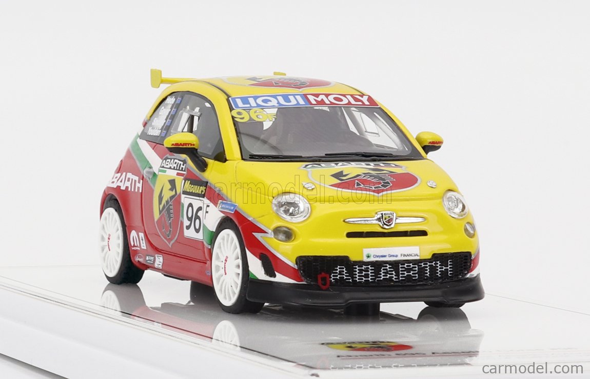 TRUESCALE TSM430695 Scale 1/43 | FIAT 500 ABARTH 595 TEAM ABARTH ...