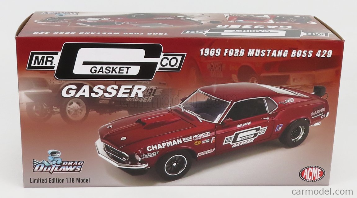 ACME-MODELS A1801854 Scale 1/18 | FORD USA MUSTANG BOSS 429 COUPE ...