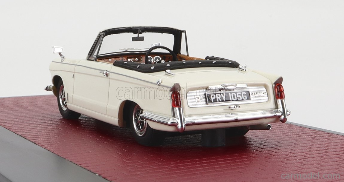 MATRIX SCALE MODELS MX41902-031 Scale 1/43 | TRIUMPH VITESSE DHC 1968 WHITE