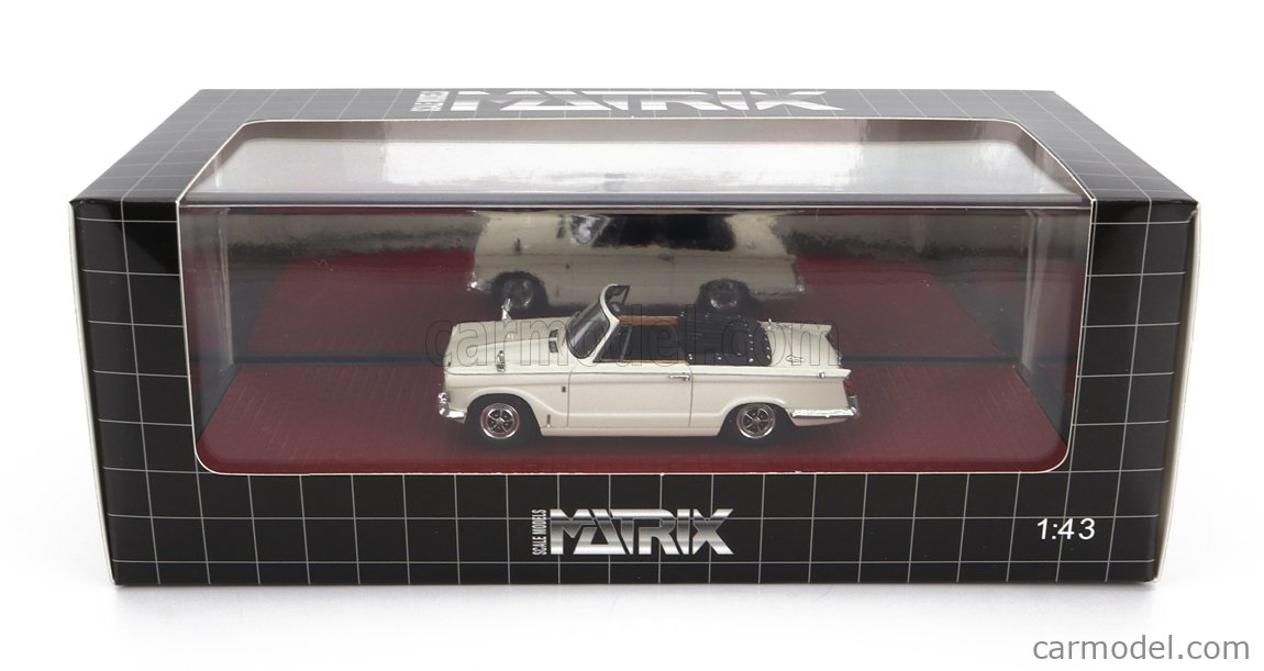 MATRIX SCALE MODELS MX41902-031 Scale 1/43 | TRIUMPH VITESSE DHC 1968 WHITE