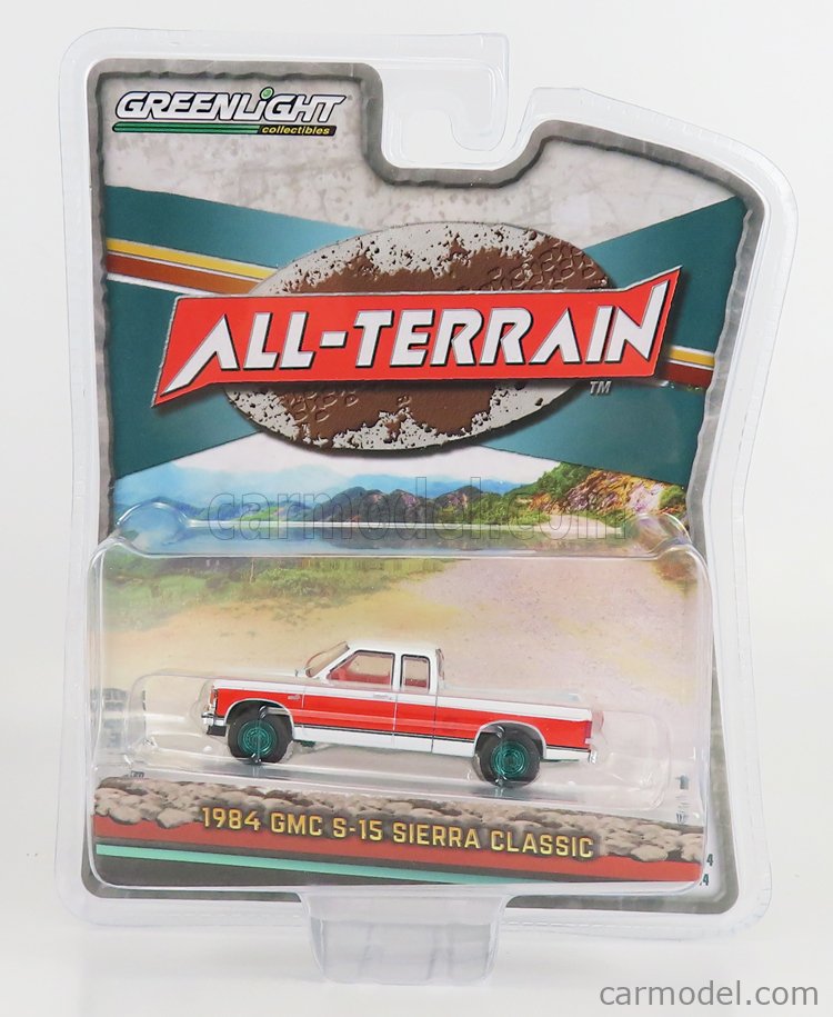GREENLIGHT 35250B-GRE Scale 1/64 | GMC S-15 SIERRA PICK-UP 1984 - GREEN ...