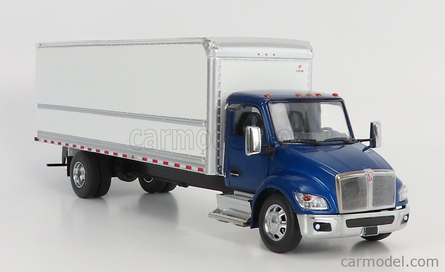 DM-MODELS 71101 Scale 1/32 | KENWORTH T280 TRUCK CASSONATO 2010 BLUE WHITE