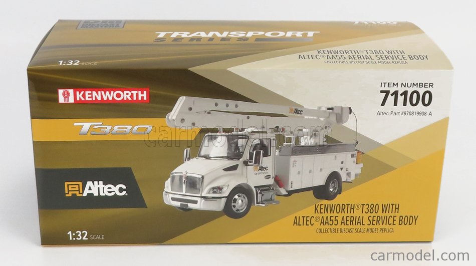 DM-MODELS 71100 Scale 1/32 | KENWORTH T380 TRUCK ALTEC AA55 GRU CRANE ...