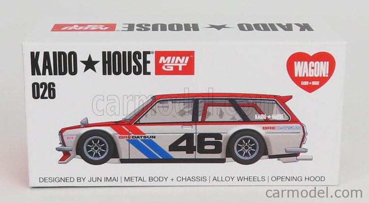 TRUESCALE KHMG026 Scale 1/64 | DATSUN 510 N 46 KAIDO HOUSE DESIGNED BY ...