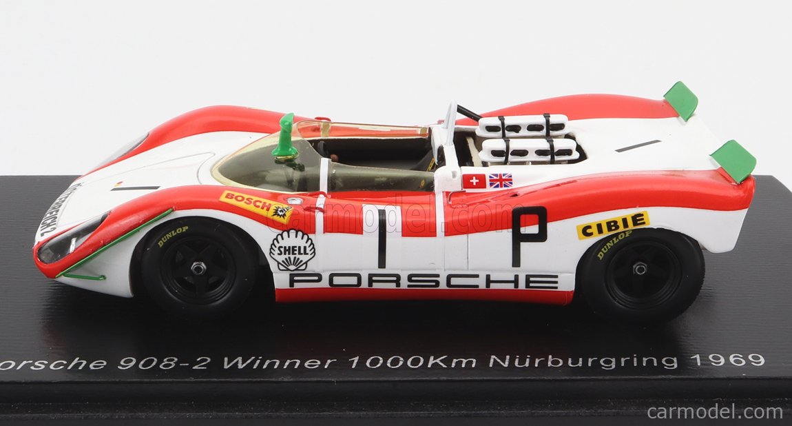 SPARK-MODEL SG823 Scale 1/43 | PORSCHE 908/2 N 1 WINNER 1000km ...