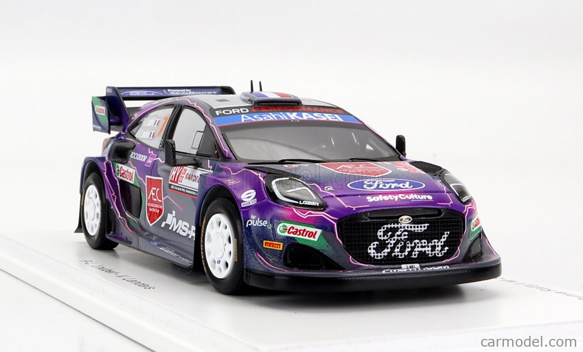 SPARK-MODEL S6711 Scale 1/43 | FORD ENGLAND PUMA RALLY1 TEAM FORD WORLD ...