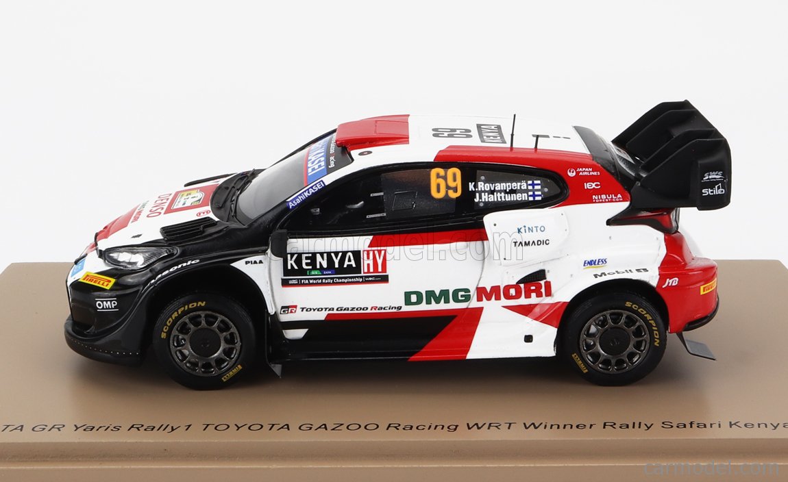 SPARK-MODEL S6709 Echelle 1/43 | TOYOTA YARIS GR RALLY1 TEAM TOYOTA ...