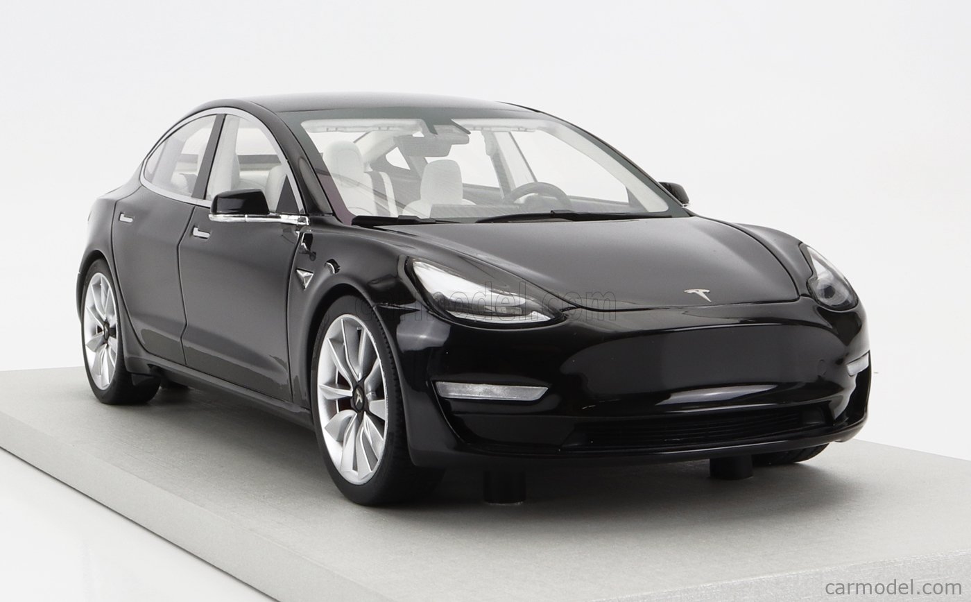 LS-COLLECTIBLES LS074D Scale 1/18 | TESLA MODEL 3 2017 BLACK MET