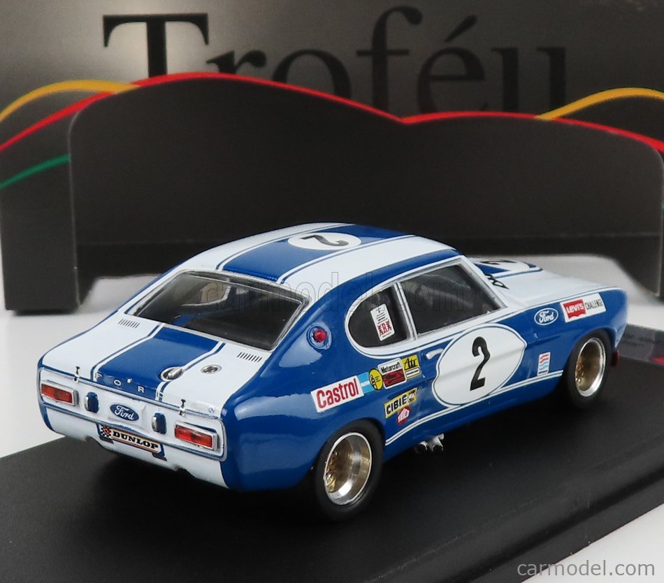 TROFEU TRRBE42 Echelle 1/43 | FORD ENGLAND CAPRI 2600 RS N 2 WINNER 24h ...