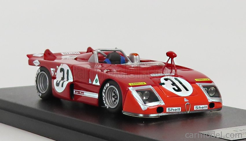 CIEMME43 FAST43 Scale 1/43 | ALFA ROMEO T33 TT3 N 31 12h SEBRING 1972 P ...