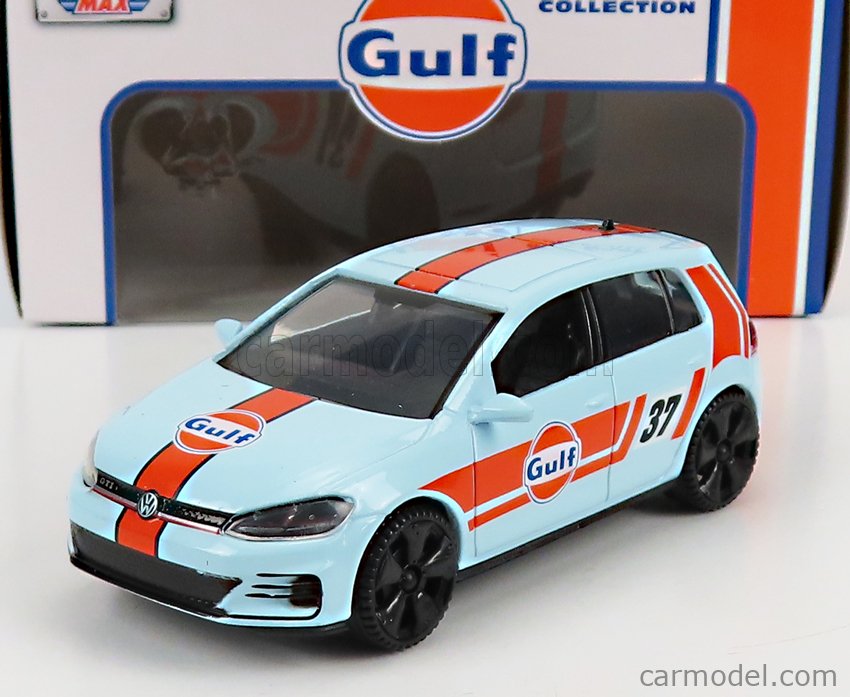 MOTOR-MAX 79772 Scale 1/43 | VOLKSWAGEN GOLF VII GTI GULF N 37 RACING ...