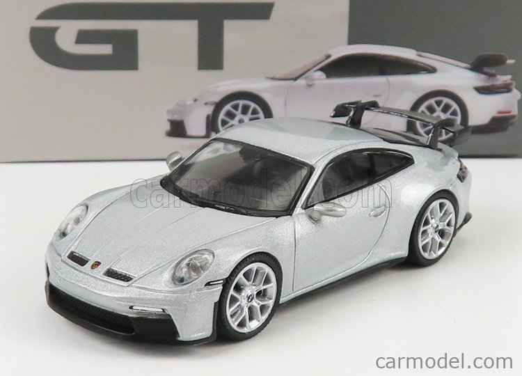 MINI-GT MGT00390-L Scale 1/64 | PORSCHE 911 992 GT3 COUPE LHD 2021 SILVER