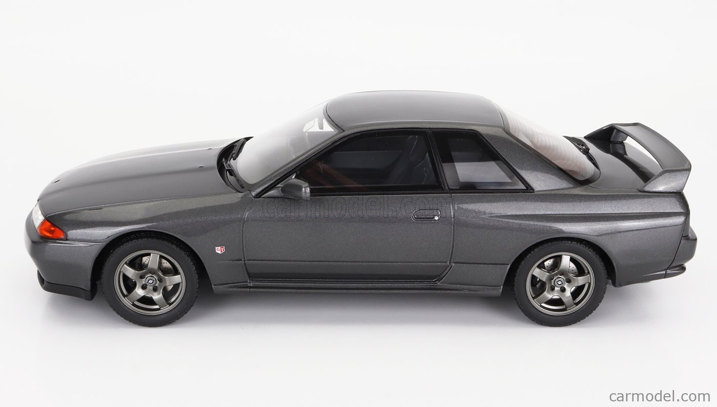 OTTO-MOBILE OT411 Scala 1/18 | NISSAN SKYLINE GT-R (BNR32) COUPE 1993 DARK GREY