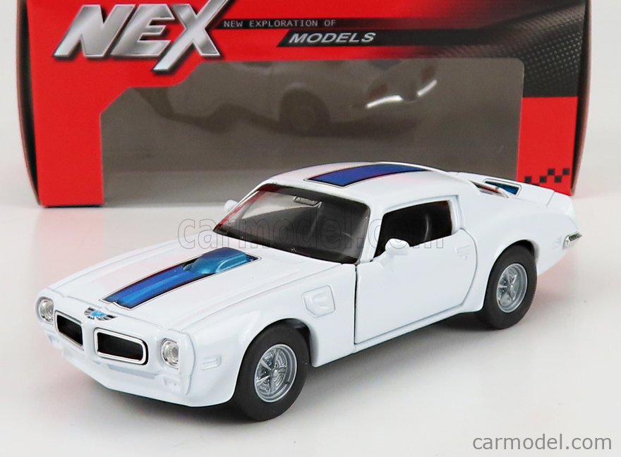 WELLY WE43735WW-49720 Scale 1/40 | PONTIAC FIREBIRD TRANS AM 1972 WHITE ...