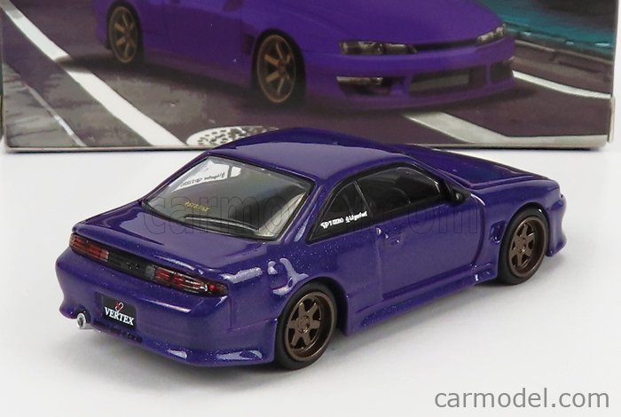 TARMAC T64G-018-PU Scala 1/64 | NISSAN SILVIA (S14) COUPE 1994 PURPLE