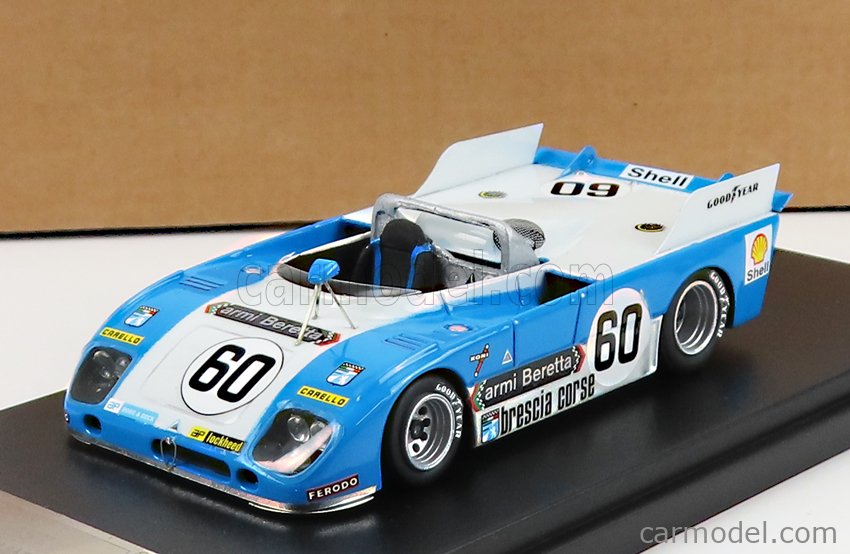 CIEMME43 FAST33 Scale 1/43 | ALFA ROMEO T33 TT3 3.0L V8 TEAM BRESCIA CORSE N 60 24h LE MANS 1973 ...