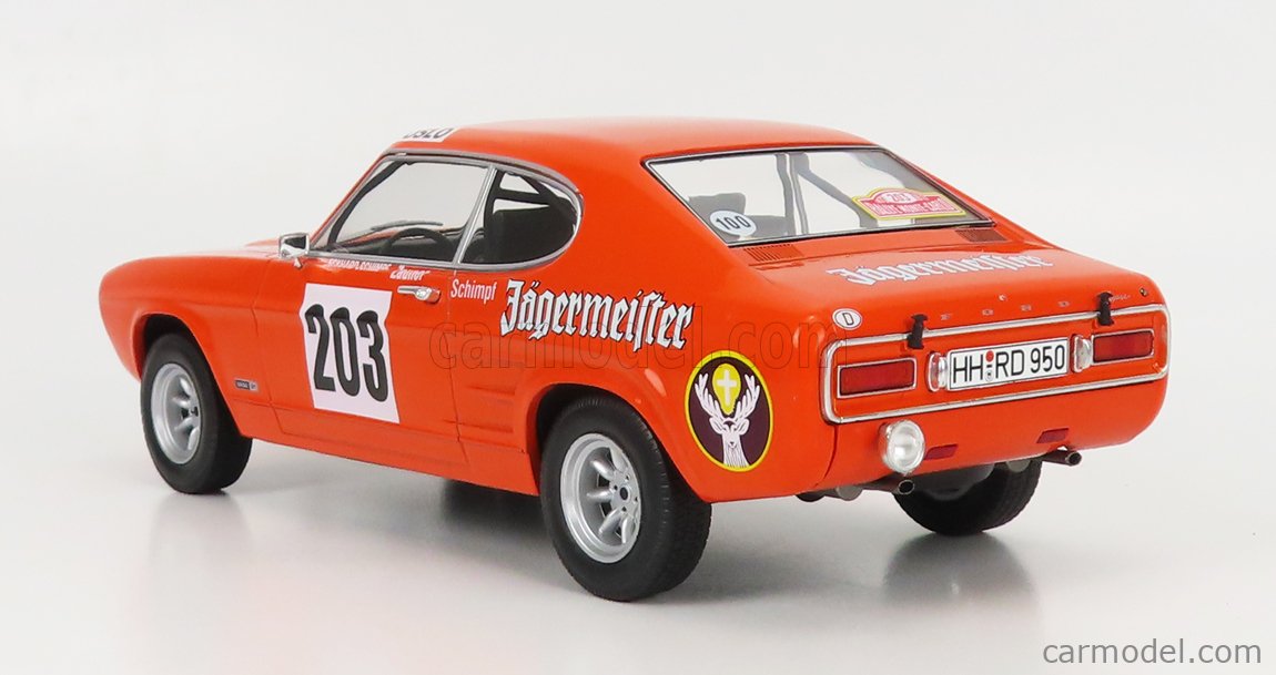 MCG MCG18297R Scale 1/18 | FORD ENGLAND CAPRI MKI (night version ...
