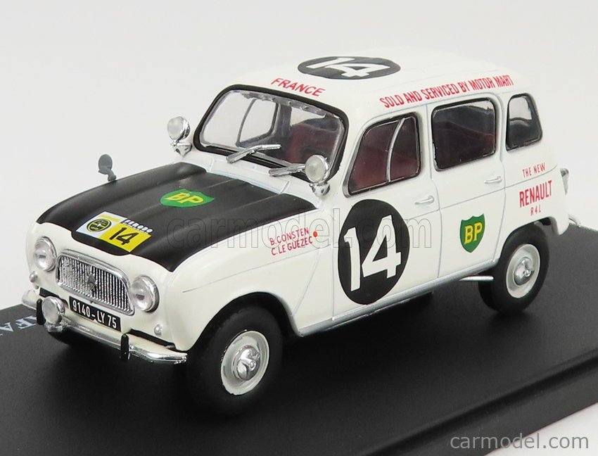 EDICOLA ABR4P074 Escala 1/43 | RENAULT R4 N 14 RALLY EAST AFRICAN ...
