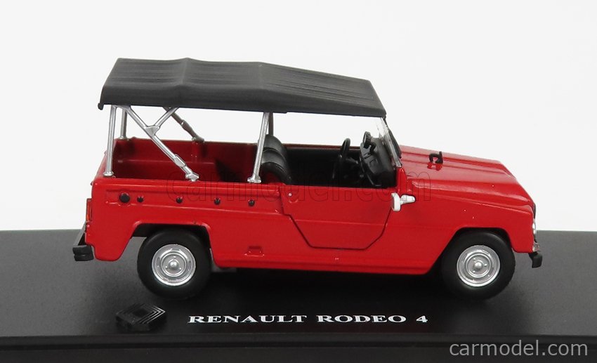 EDICOLA ABR4P070 Scale 1/43 | RENAULT RODEO 4 1974 RED BLACK