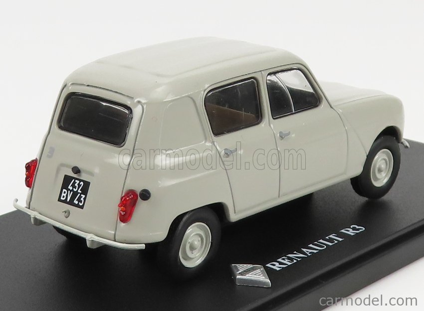 EDICOLA ABR4P026 Scale 1/43 | RENAULT R3 (R4) 1961 IVORY