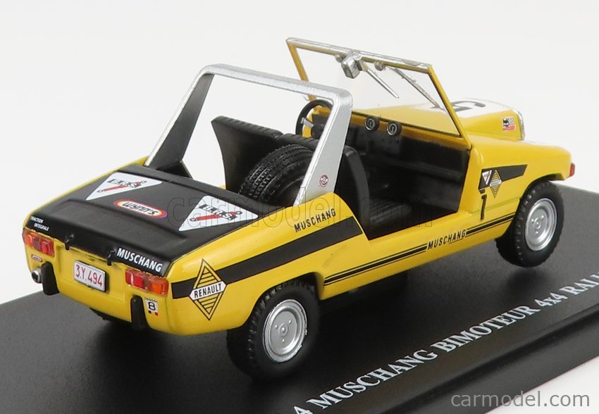 EDICOLA ABR4P022 Escala 1/43 | RENAULT R4 MUSCHANG BIMOTEUR 4x4 N 5 ...