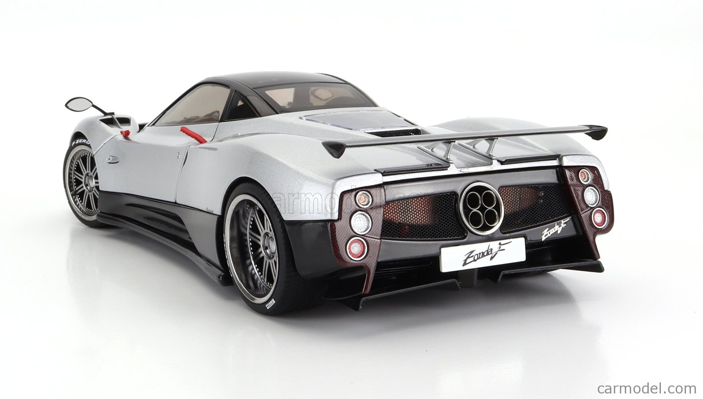 ALMOST-REAL ALM850401011 Scale 1/18 | PAGANI ZONDA F 2005 MERCURIO GREY