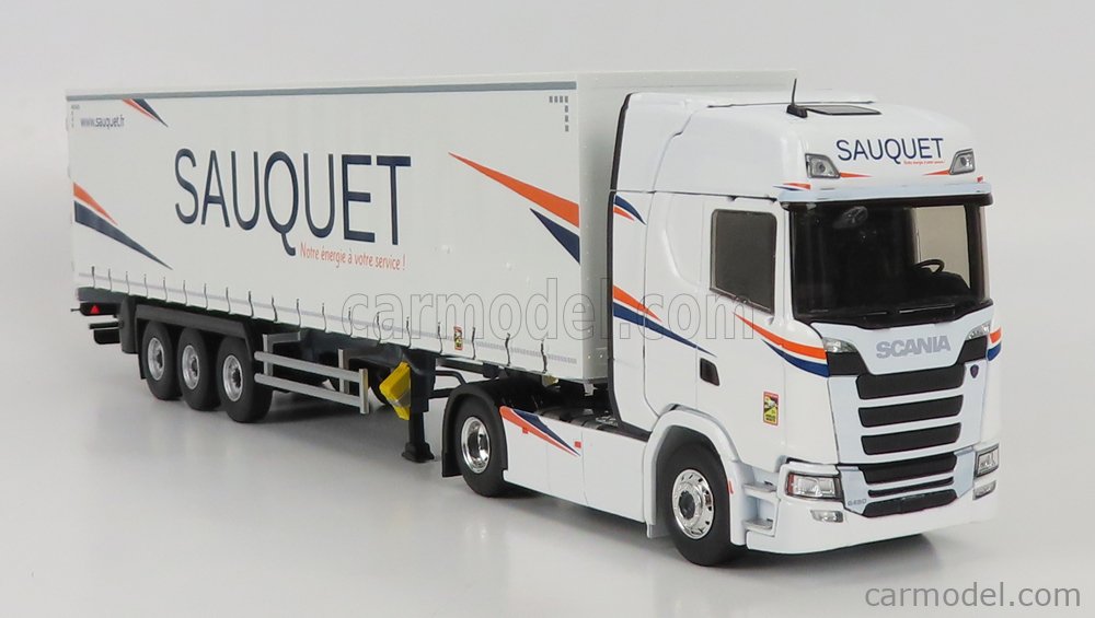 ELIGOR 117538 Scale 1/43 | SCANIA R460 TRUCK TELONATO SAUQUET TRANSPORT ...