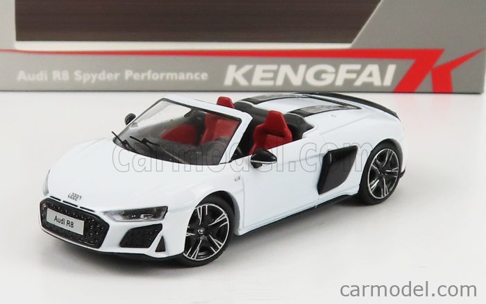 NZG VAKF-640365 Scale 1/64 | AUDI R8 SPIDER PERFORMANCE 2019 WHITE