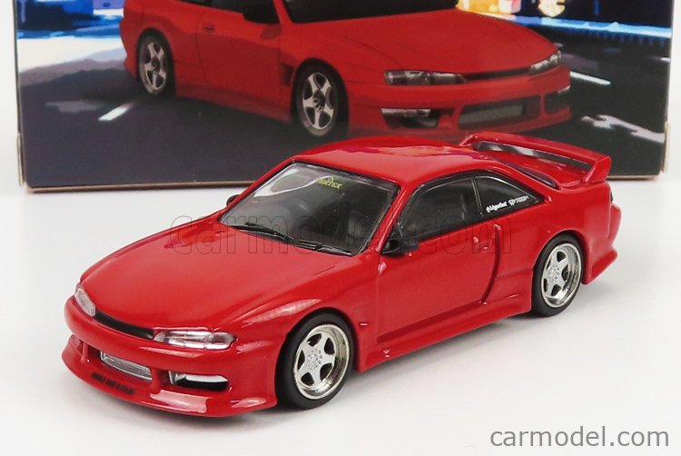 TARMAC T64G-018-RE Escala 1/64 | NISSAN SILVIA (S14) COUPE 1994 RED