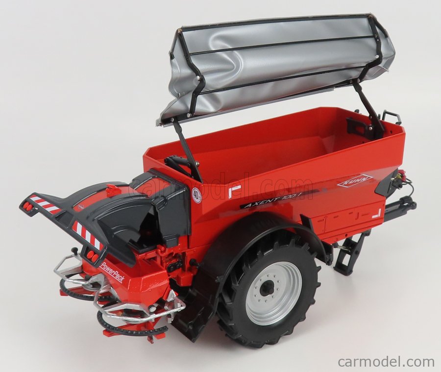 ROS-MODEL 602298 Escala 1/32 | KUHN AXENT 100.1 TRAILER PRECISION FERTILIZED SPREADER RED