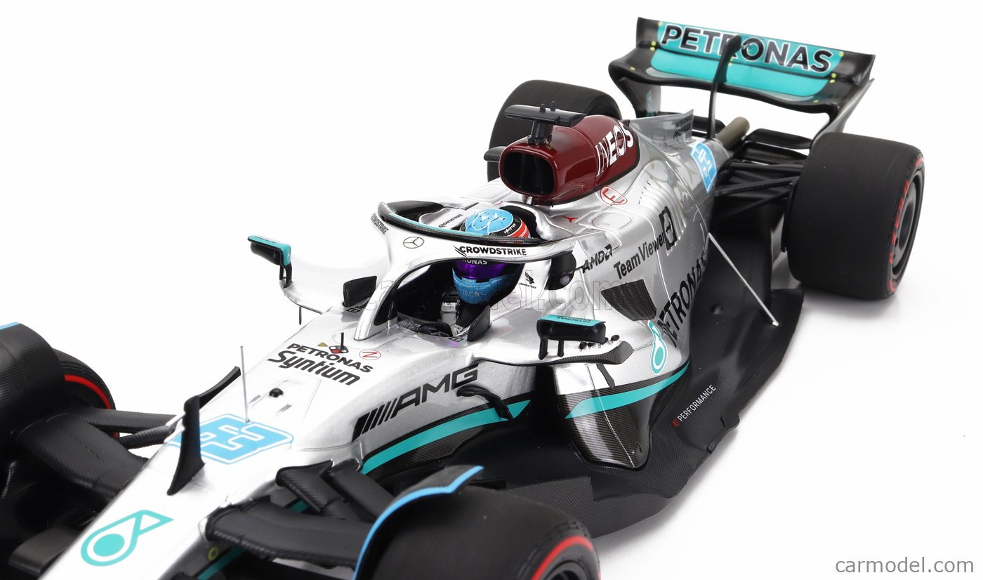 MINICHAMPS 110222163 Scala 1/18 | MERCEDES GP F1 W13E TEAM MERCEDES-AMG ...