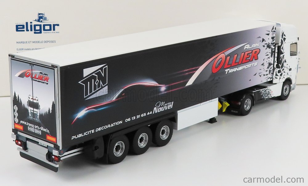 ELIGOR 117598 Scale 1/43 | DAF XF480 MY 17 TRUCK SEMI-FRIGO ALAIN ...